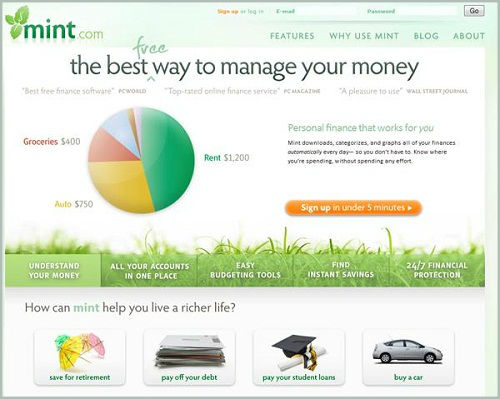 Mint.com | Online | Management | Finance | App | Application - Gizbot News