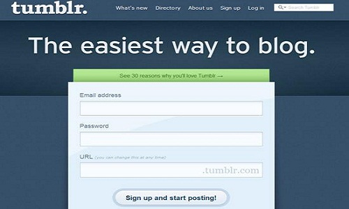 Tumblr | How To | Blogging Service | Free | Online | Protect Work ...