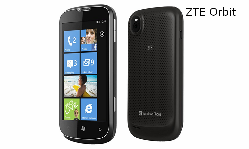 ZTE | Orbit | Windows Tango | Smartphone | Mobile phones | Bluetooth ...