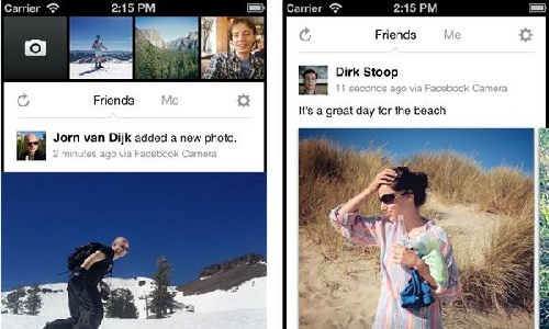 Facebook Camera A | iOS Applications | How To | Photo Editing ...