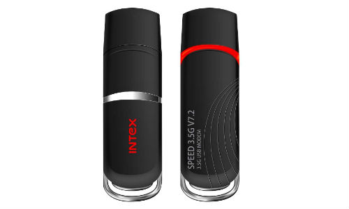INTEX 3.5G USB data card launched for Rs. 1800 - Gizbot - Gizbot News