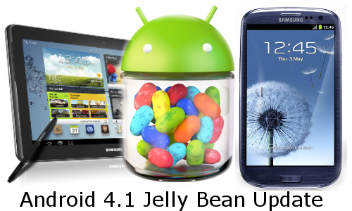 Android 4.1 Jelly Bean: Samsung Starts Galaxy S3 update, Planned for 10 ...