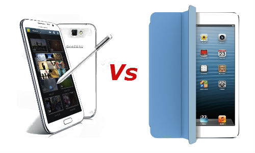Apple iPad Mini vs Samsung Galaxy Note 2: Which One Will You Buy ...
