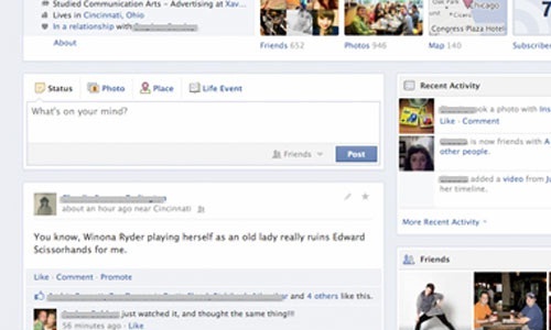 Facebook: New Single Column Post Design for Timeline Being Tested ...
