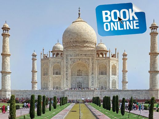 Online ticket booking for Taj Mahal entry from Christmas - Gizbot News