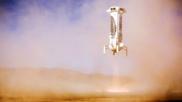 Blue Origin Test Flight Successful - Gizbot News