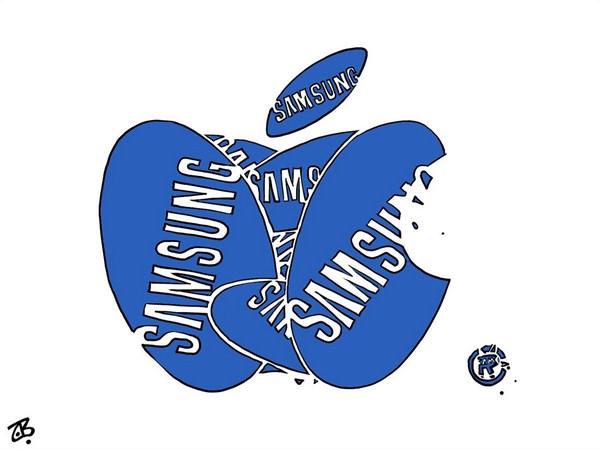 apple vs samsung cartoons- Hindi Gizbot