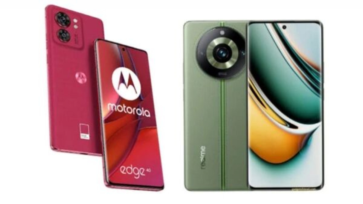 Realme 11 Pro 5G और Motorola Edge 40 । Realme 11 Pro 5G and Motorola ...