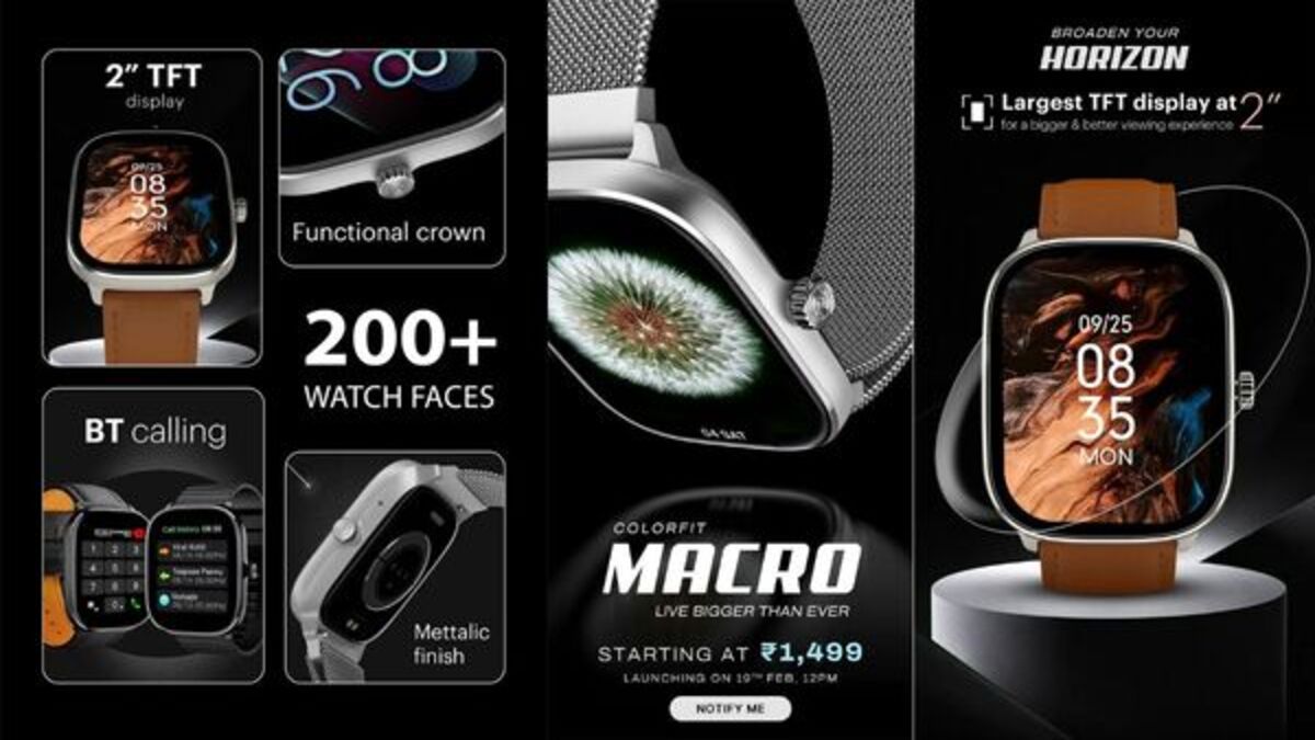 कम दाम में प्रीमियम फीचर्स वाले Smartwatch की प्री-बुकिंग शुरू, noise ...