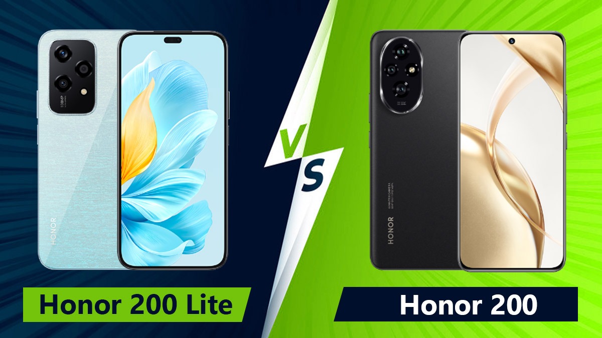 Honor 200 lite 5G vs Honor 200 what are the differences which one should you buy- Hindi Gizbot