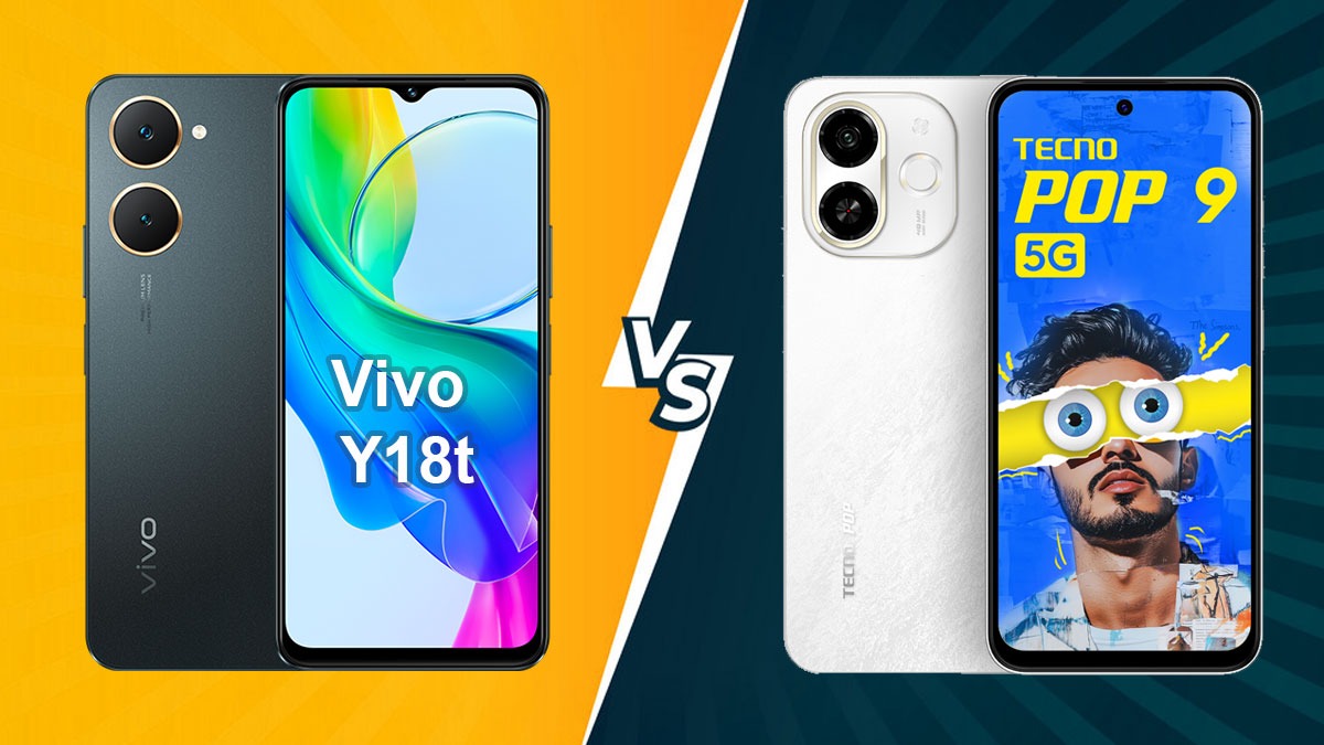 Vivo Y18t vs Tecno Pop 9 5G: Which One Should You Choose For Less Than 10K- Hindi Gizbot