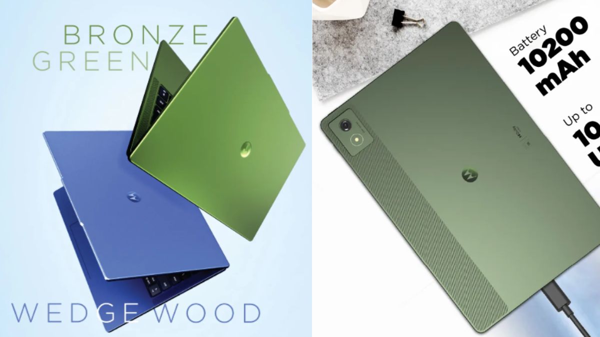 Motorola Book 60 and Moto Pad 60 Pro launched India price specs ...