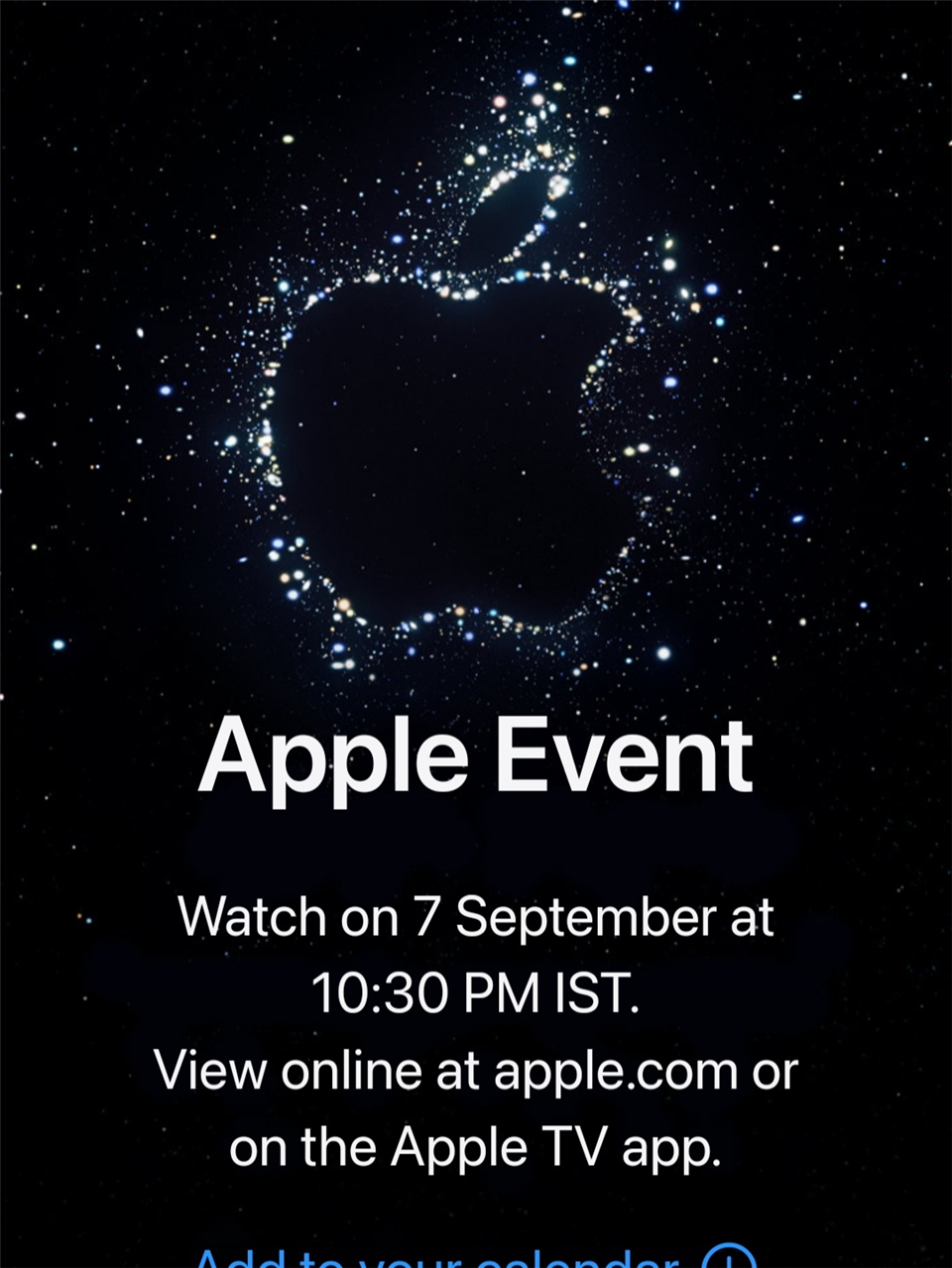 Here's What To Expect From Apple's September 7th Event In 2022