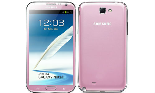 Samsung Galaxy Note 2: Pink Variant Spotted at Samsung Taiwan Website ...