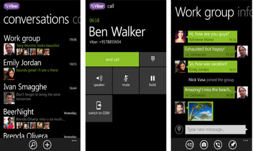 Viber App For WP8 Handsets Updated with New UI and HD Audio Support ...
