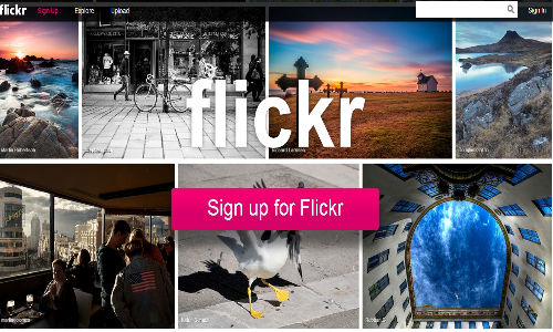 Flickr Revamped and Modernized: High-Res Photo Centric UI Looks Cool ...