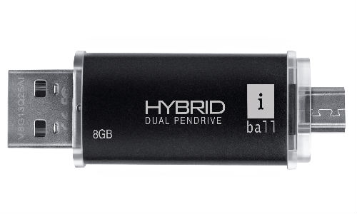 iBall Hybrid Dual Connecting Pendrive Launched in India at Price ...