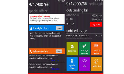 My Airtel App Finally Launched for Windows Phone 8 Devices - Gizbot News