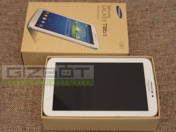 Samsung Galaxy Tab 3 T211 Hands on Review: Designed To Be Battery ...