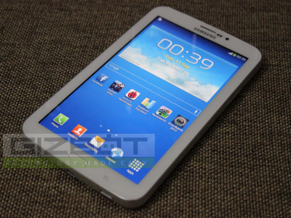 Samsung Galaxy Tab 3 T211 Hands on Review: Designed To Be Battery ...