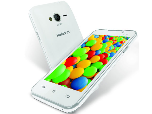 Karbonn Launches A35, A90, A99 and A16 Smartphones in India Starting at Rs 5,490 - Gizbot News
