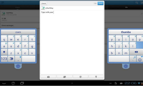 SwiftKey 4.3 Update for Android Released with Multi-Layout, Moveable Keypad and More - Gizbot News