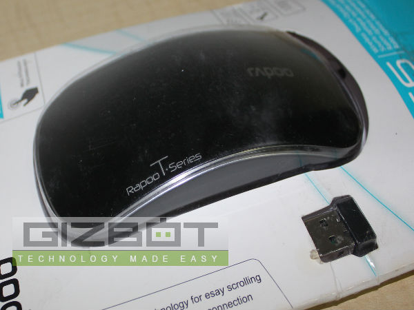 Rapoo Wireless Touch Optical Mouse T6: Review - Gizbot News