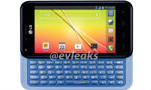 LG Optimus F3Q Image Leaks Out Showing Sliding QWERTY Keypad - Gizbot News