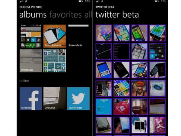 Twitter Beta for Windows Phone 8.1 Leaks Online - Gizbot News