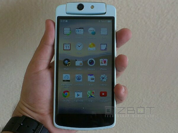 Oppo N1 mini With 5-inch Display, 13MP Rotating Camera Launched at Rs ...