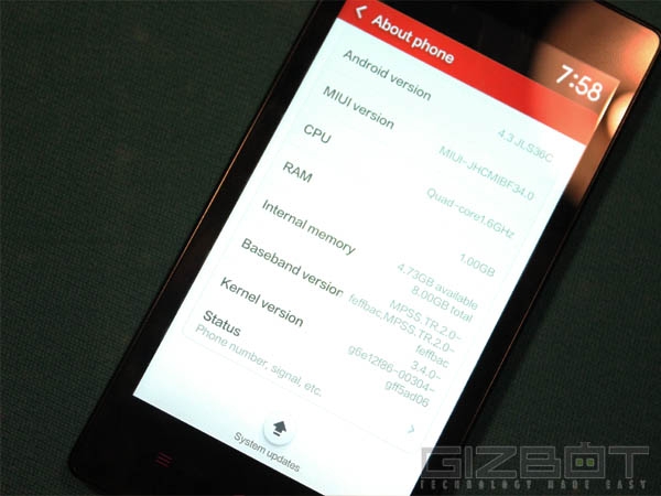 Xiaomi Redmi 1S Full Review: Power with Minimalism; Meet The New Star ...