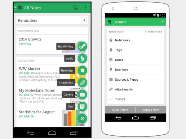 Evernote 6 for Android Gets Interface Makeover and New Features ...
