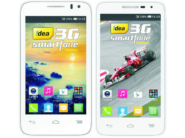 Idea Magna, Magna L 3G Smartphones Launched for Rs 4,999 and Rs 6,250 ...