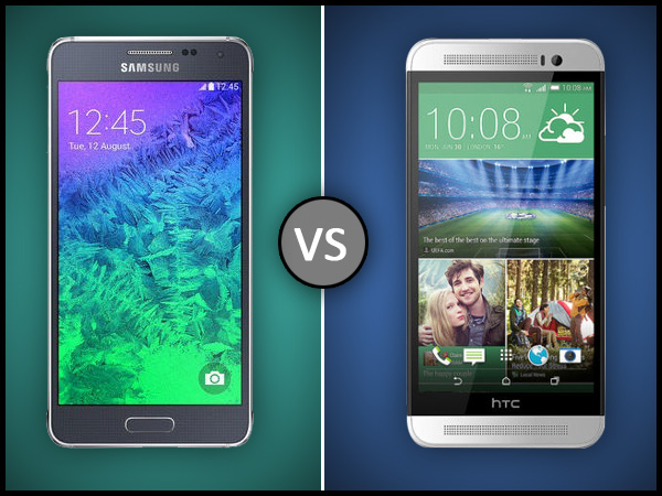 Samsung Galaxy Alpha Vs HTC One (E8): Detailed Specs Comparison ...
