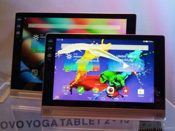Lenovo Launches Yoga Tablet 2 Series in India: Price Starts at Rs ...