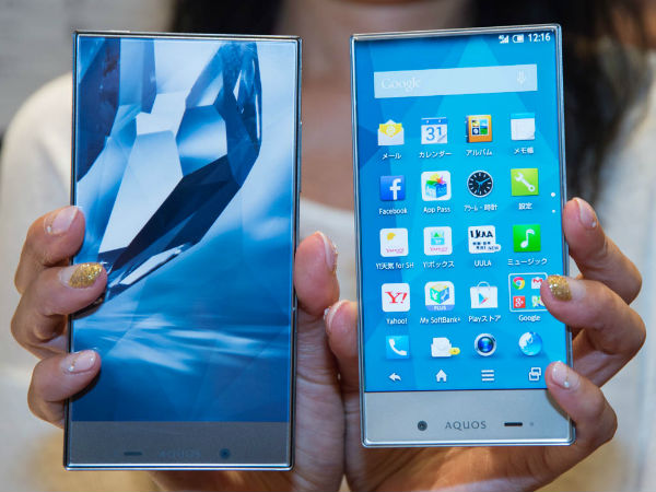 CES 2015: Sharp Aquos Crystal Smartphone Unveiled - Gizbot News
