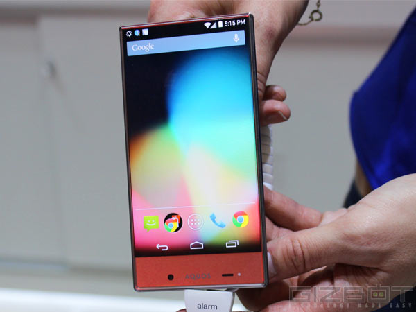 Sharp Aquos Crystal First Look: Here’s a Smartphone With Almost No ...
