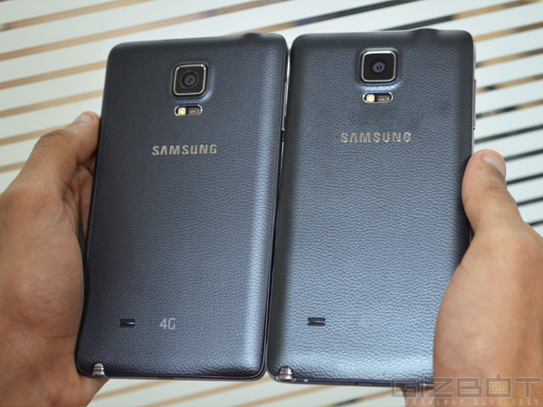 Samsung Galaxy Note Edge vs Galaxy Note 4: Comparison Review - Gizbot News