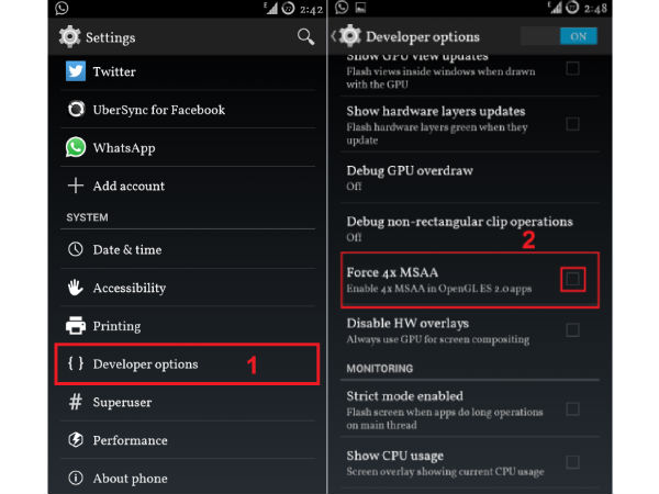 10 Hidden Features Users Can Find In Android Developer Options - Gizbot ...