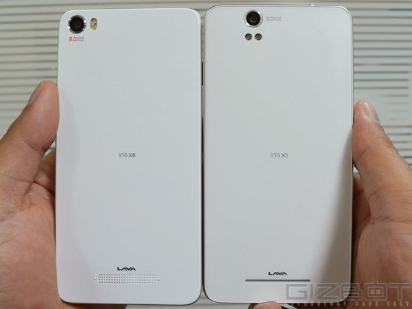 Lava Iris X8 And Iris X1 Grand: Comparison Review - Gizbot News
