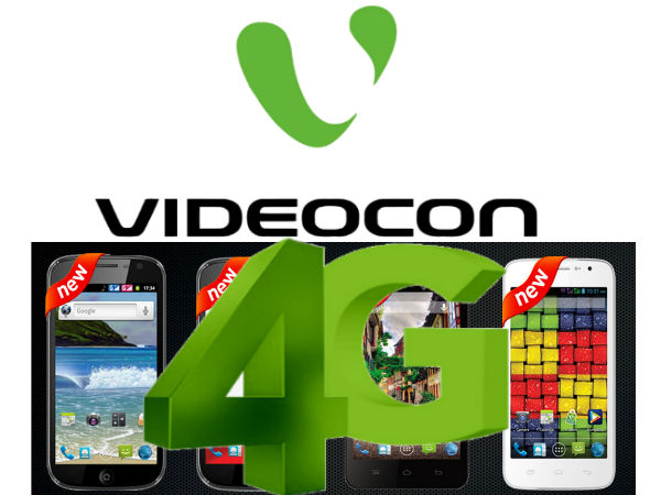 Videocon Mobile to soon roll out 4G Enabled Handsets - Gizbot News