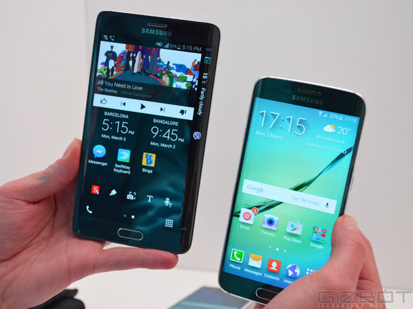 Samsung Galaxy S6 Edge vs Note Edge: What's the Difference - Gizbot News