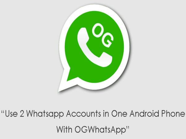 How To Use Multiple WhatsApp Accounts From One Smartphone - Gizbot News