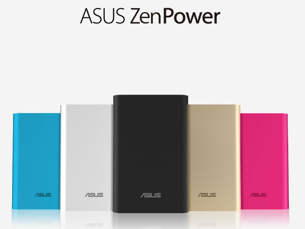 Asus ZenPower with 10050mAh Power Bank Launched, Starting at Rs 1,499 - Gizbot News