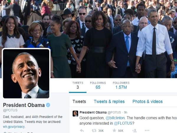 Obama Finally Gets A Personal, Official Twitter Account - Gizbot News