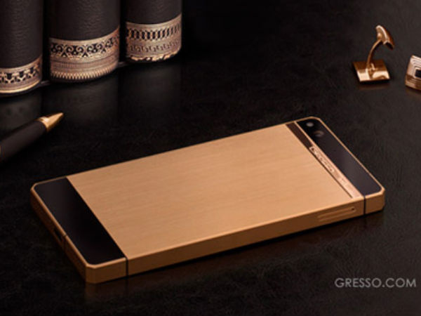 Gresso Unveils Regal Gold, A Luxury Android Smartphone Made Of Gold ...