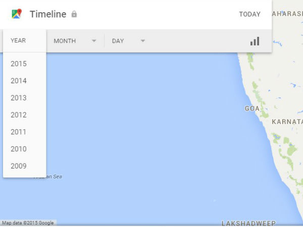 Google Maps Timeline Introduced: 10 Important Features - Gizbot News