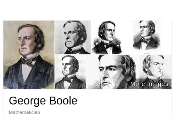 Google 'doodles' mathematician George Boole - Gizbot News