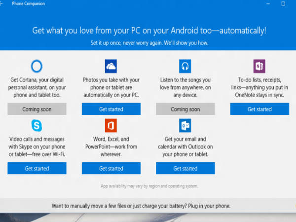 Now Sync Your Windows 10 PC with Android Device: Here's How You Do it ...