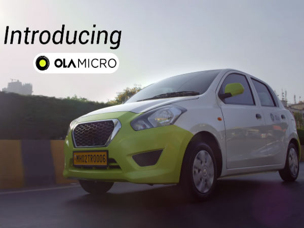Ola takes Micro to 75 Indian cities, claims edge over Uber - Gizbot News
